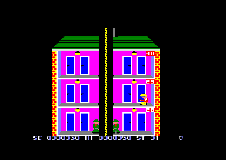 Elevator Action (1987)(Quicksilva)[a] - ROMs Amstrad CPC - Amstrad CPC ...